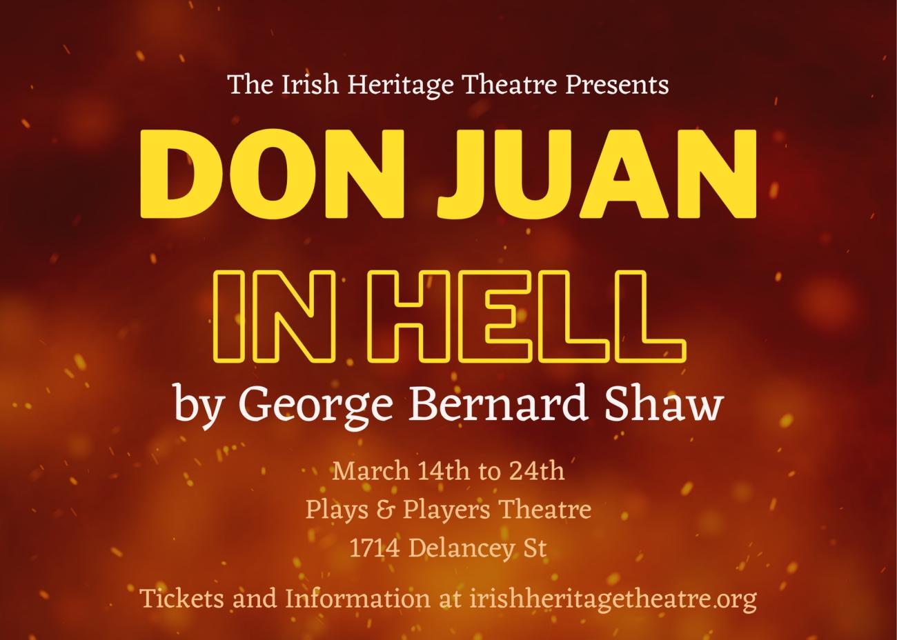 Don Juan in Hell by George Bernard Shaw | Theatre Philadelphia
